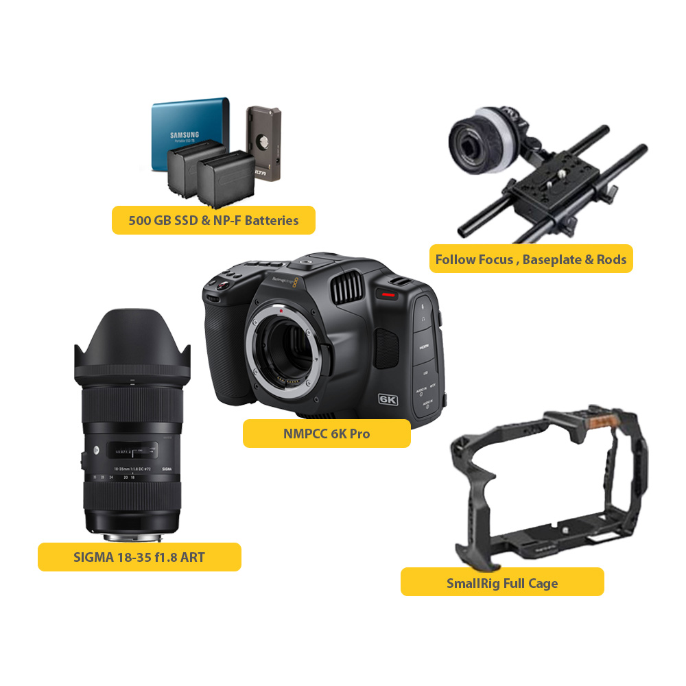 BMPCC 6K Pro + Sigma 18-35 f1.8 - AlMidad